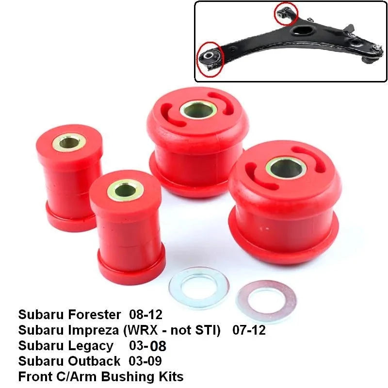 Subaru Polyurethane Front Control Arm Bushing Kits – NZ Autospares